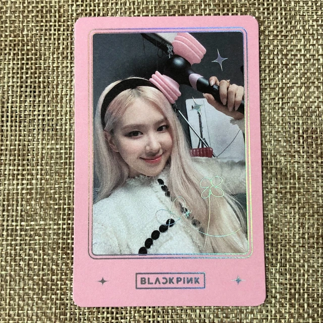 BLACKPINK JENNIE [ Blink Lightstick Ver. 2 Official Limited Photocard ...