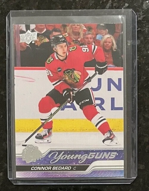 2023-24 UPPER DECK Series 2 Connor Bedard Young Guns Rookie Card #451 H@T W@W !! $1,250.00 ...