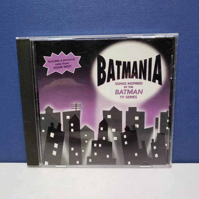 BATMANIA SONGS INSPIRED by the Batman TV Series CD 1997 $29.99 ...