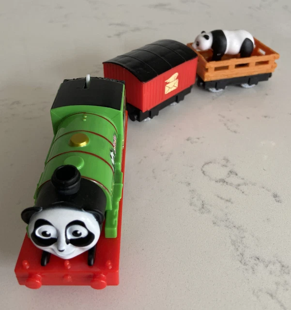 THOMAS AND FRIENDS Panda Percy Sodor Safari Trackmaster Motorised Train ...