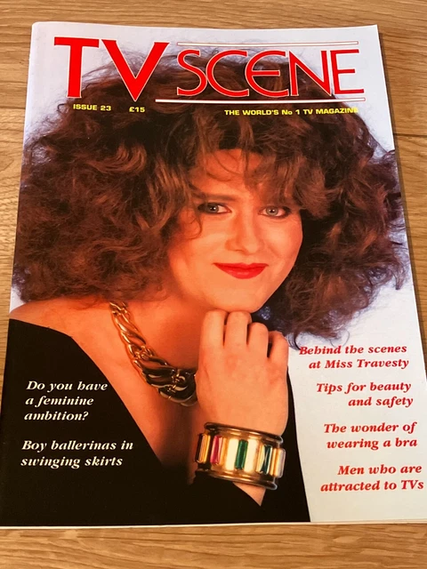 TV SCENE MAGAZINE 23 Transvestite transsexual, Gay men,Cross Dressing ...