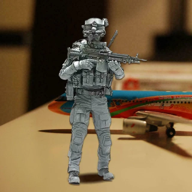 MODERN AMERICAN ARMY Special Forces Resin Soldier Model J2G1 $6.19 ...