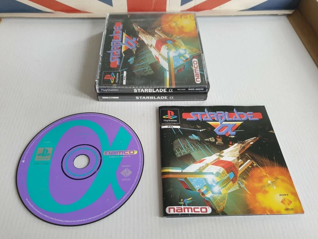 STARBLADE ALPHA. GIOCO PS1. ULTRA RARO. Completo (PlayStation One, PS2 ...