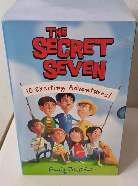 ENID BLYTON THE Secret Seven Box Set 10 Exciting Adventures + 6 More £ ...