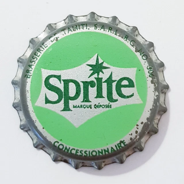 ANCIENNE CAPSULE EN métal, Sprite, Tahiti - Apx EUR 12,50 - PicClick FR