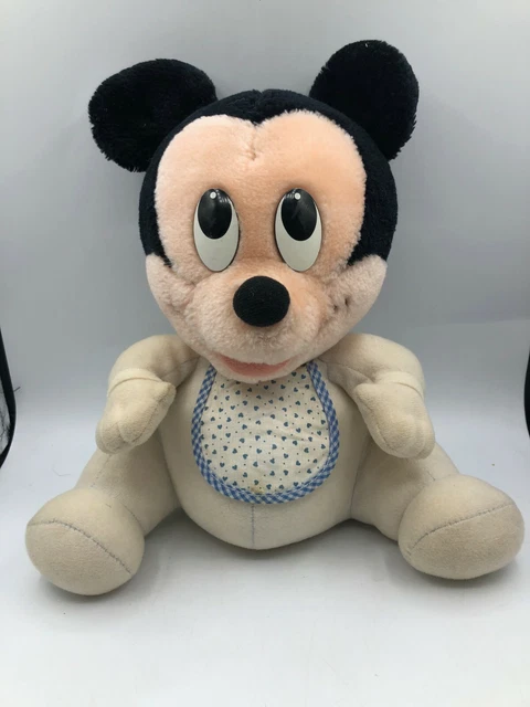 VINTAGE 1985 DISNEY Babies Mickey Mouse PLayskool Plush Kids Stuffed ...