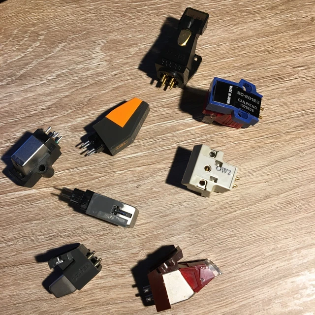 LOT OF 8 turntable Phono cartridges $41.41 - PicClick CA