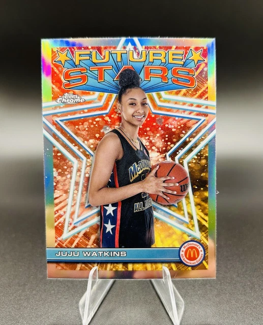 2023 TOPPS CHROME McDonald's All American Juju Watkins réfracteur ...