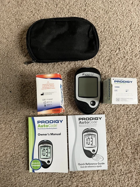 PRODIGY AUTOCODE TALKING Blood Glucose Monitoring with 4 Languages ...