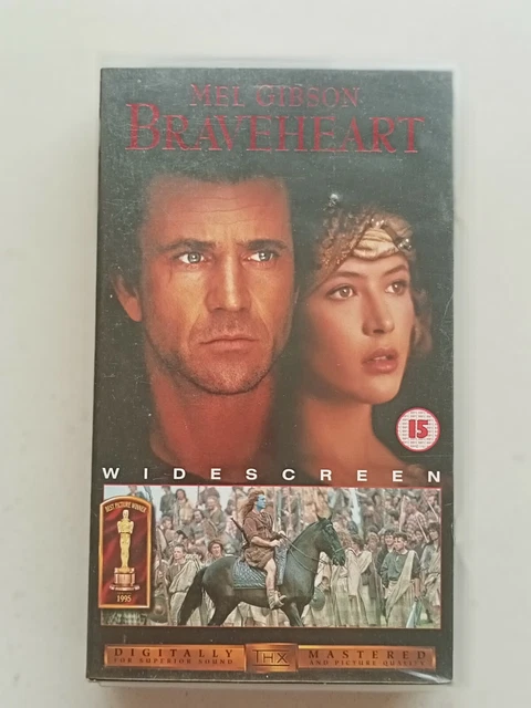 BRAVEHEART - MEL Gibson - Widescreen Special Edition 1995 VHS $14.00 ...