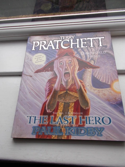 TERRY PRATCHET THE Last Hero Book A Disc World Fable £9.99 - PicClick UK