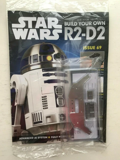 1:2 SCALE DEAGOSTINI Star Wars Build Your Own R2-D2 Issue 69 Complete ...