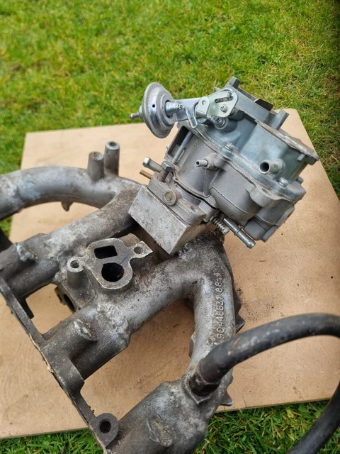 VAUXHALL C20XE RED Top Manifold And Carburettor £125.52 - PicClick UK