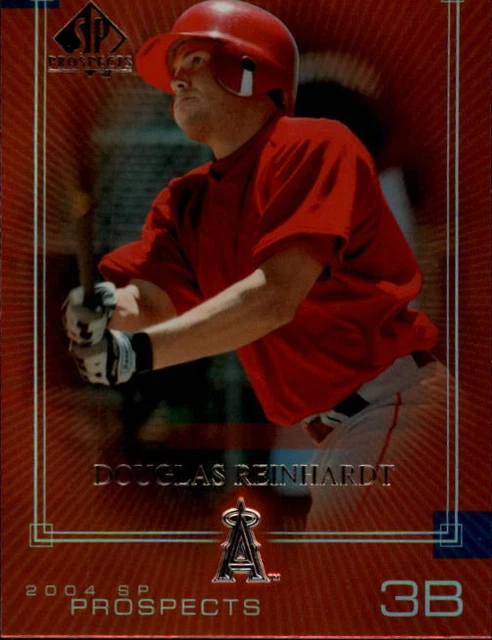 2004 SP PROSPECTS Anaheim Angels Baseball Card #268 Douglas Reinhardt ...