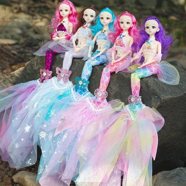 11 MOVABLE JOINTS Princess Doll Bjd Doll Set (with Lights and Music ...