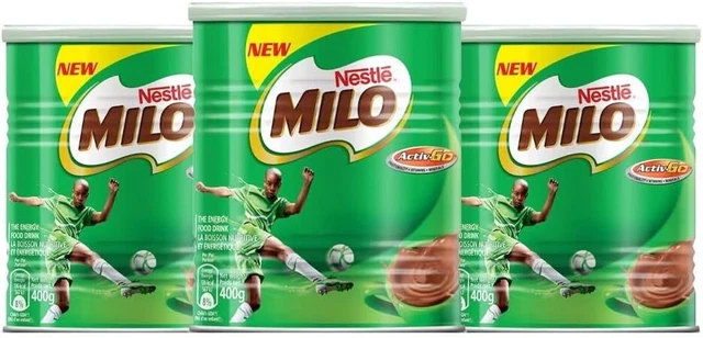 NESTLEMILO INSTANT MALT Chocolate Drinking Powder Tin 400g (Multi Pack ...