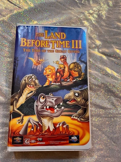 THE LAND BEFORE Time III: The Time of Great Giving (VHS, 1995 ...