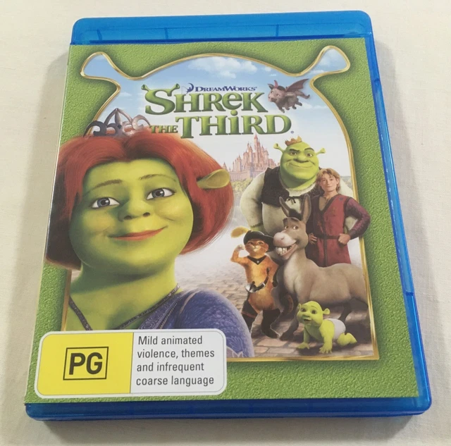Shrek The Third 2007 Blu Ray Region B Like New Mike Myers