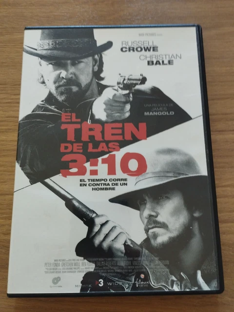 LE TRAIN DE 3:10 Russell Crowe Christian Bale DVD Région 2 Espagnol ...