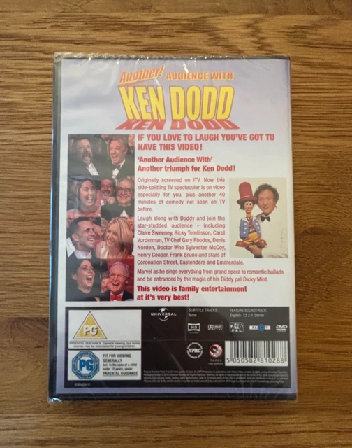 ANOTHER AUDIENCE WITH Ken Dodd (DVD NEW, 2010) UK Region 2-6 £6.75 ...