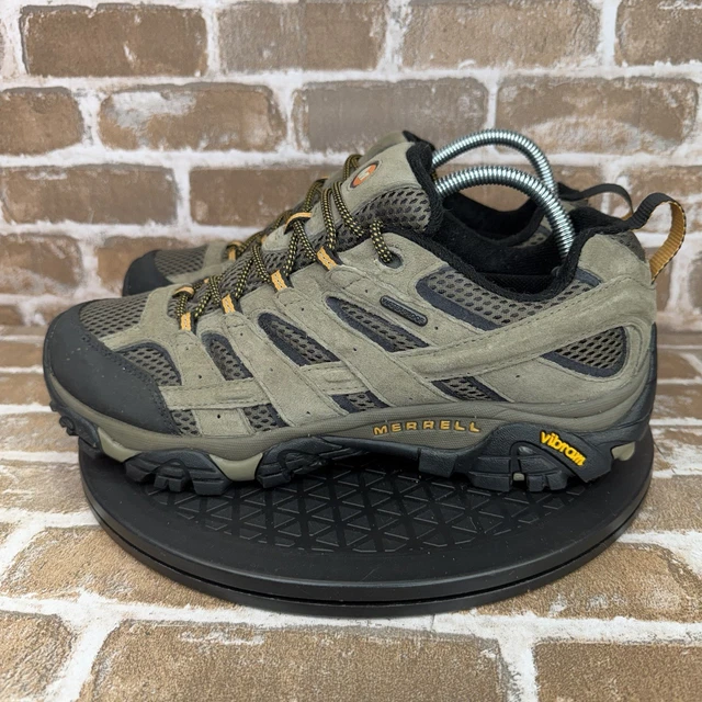 MERRELL MOAB 2 Waterproof Trail Hiking Boots Walnut J06025 Mens Size 9. ...