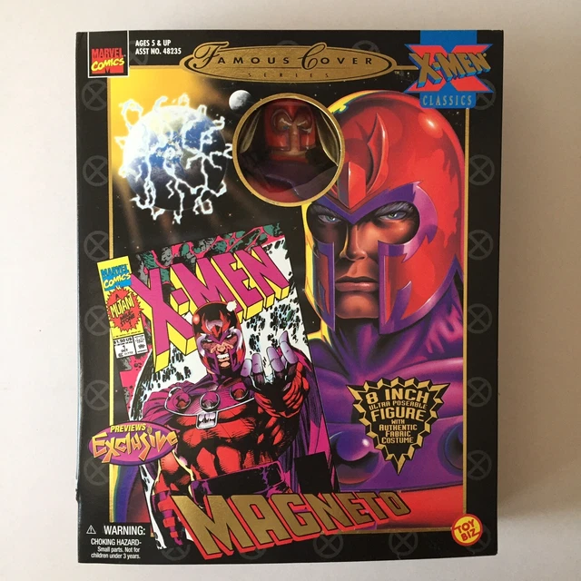FAMOUS COVER SERIES Magneto X-Men Toy Biz Marvel Comics Action Figure ...