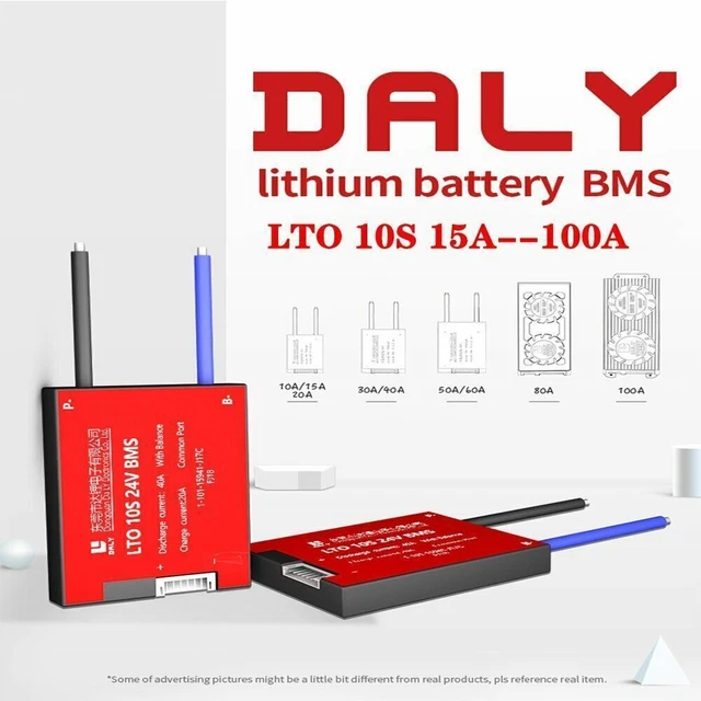 DALY 10S 36V 15A -50A /100A Li-ion Battery Protection Board BMS with ...