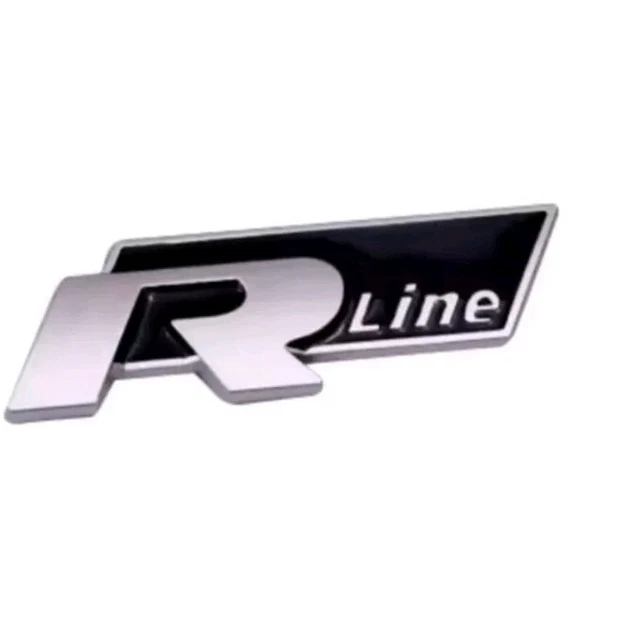 R LINE EMBLEM logo Schriftzug Logo Badge Kotflügel Karosserie R line ...