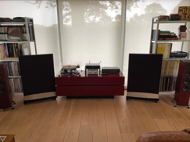 QUAD ESL988 ELECTROSTATIC Speakers (EX) One Thing Rebuild and later ...