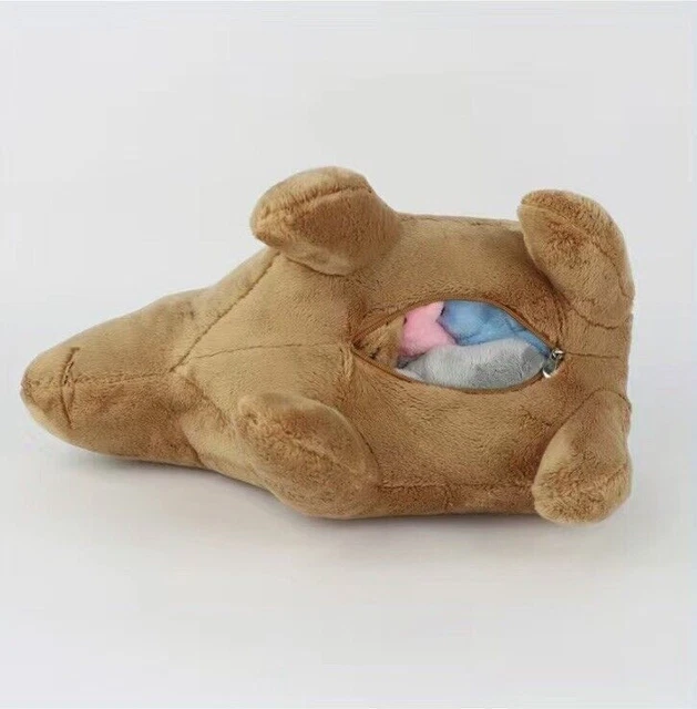 5PCS CAPYBARA FAMILY Stuffed Animal Mom/4 Babies Plush Cute Toy Kids ...