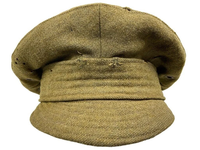 WW1 BRITISH BEF Canadian CEF Army Trench Cap Hat 6 7/8 $636.76 ...