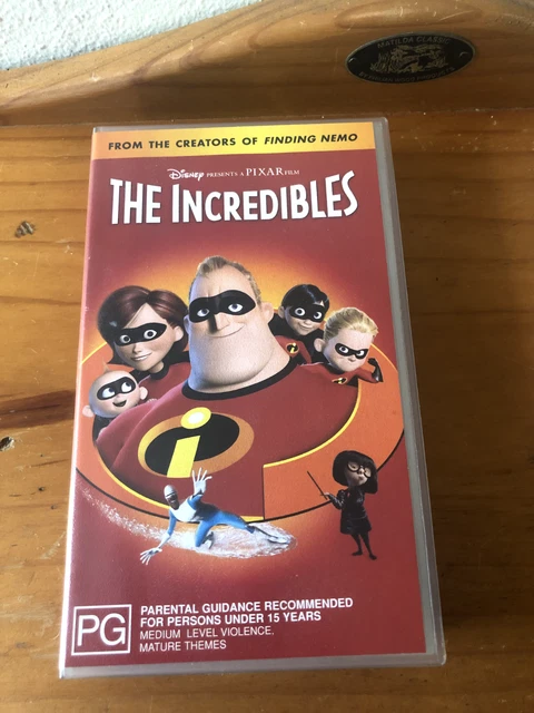 THE INCREDIBLES VHS PAL Format 2004 Rare £37.60 - PicClick UK