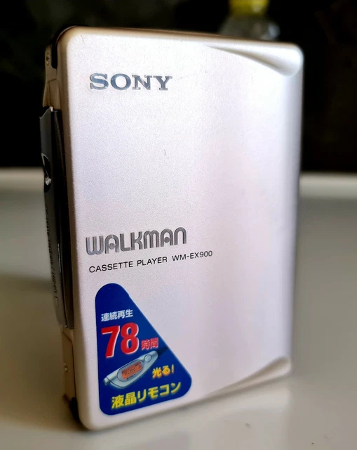 SONY WALKMAN WM-EX900 Rare vintage retro portable cassette tape player ...