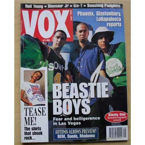 BEASTIE BOYS VOX #48 Magazine September 1994 Beastie Boys Cover With ...