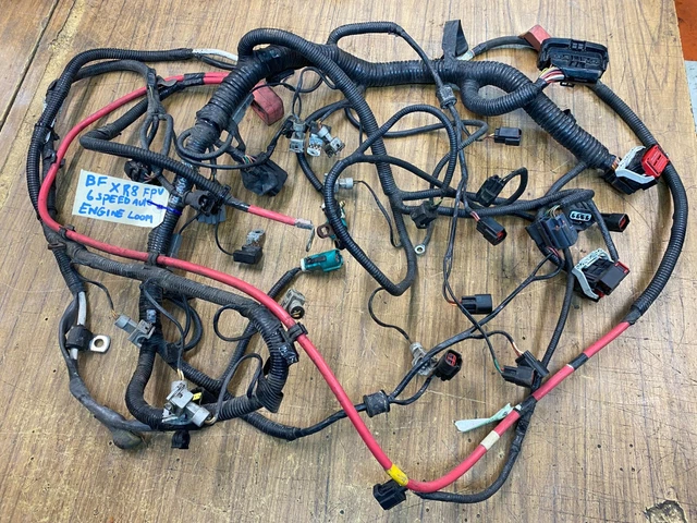 FORD FALCON BF XR8 FPV 6 Speed Auto Engine Loom $350.00 - PicClick AU
