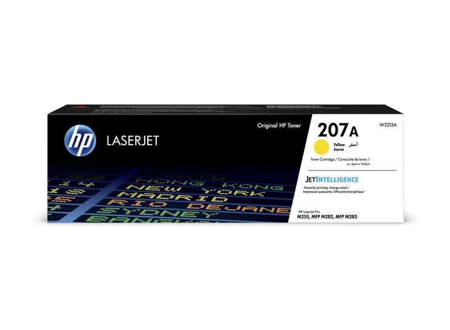 HP W2212A JAUNE Cartouche de Toner ORIGINALE - 207A EUR 174,43 ...