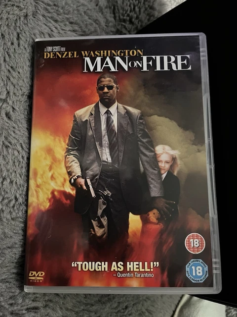 MAN ON FIRE DVD Denzel Washington, Tony Scott Action Thriller Movie £0. ...