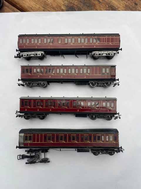 PC MODELS KIT BUILT LMS SUBURBAN 4no. COACHES £63.10 - PicClick UK