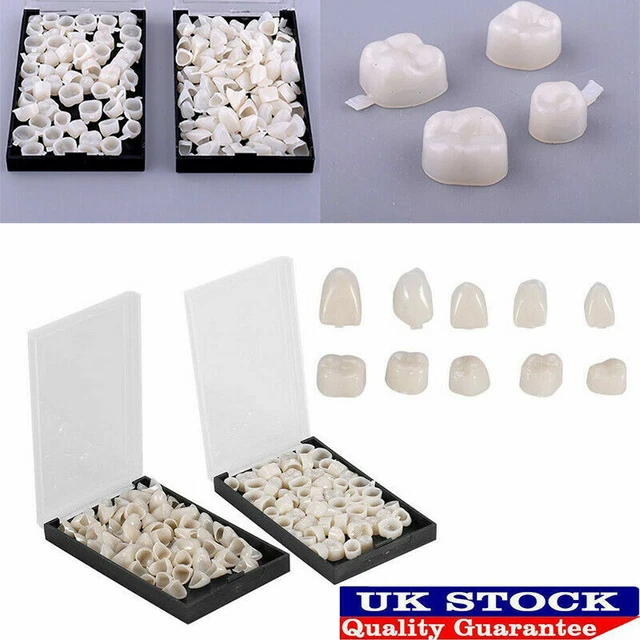 TEMPORARY FRONT&BACK CROWNS Posteriors Anterior Molar Resin Tooth Teeth ...