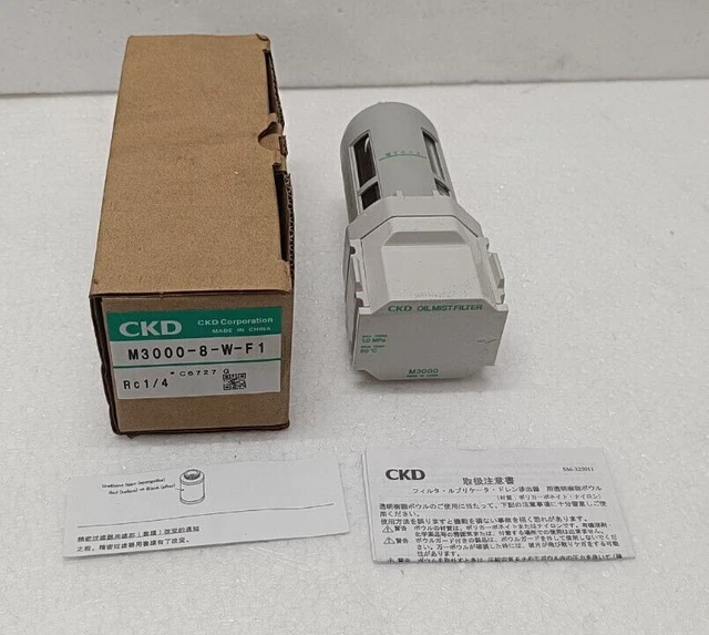 NOUVEAU DANS LA boîte CKD CORPORATION M3000-8-W-F1 filtre de précision ...