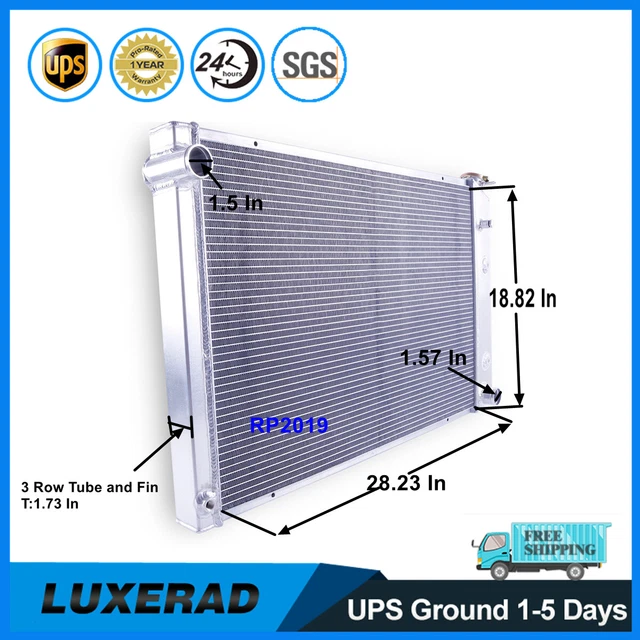 3 ROW RADIATOR for 1973-1986 Chevy GMC C/K Pickup Truck C10 C20 C30 ...