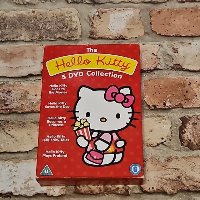 HELLO KITTY - 5 DVD Collection Movies/Saves Day/Princess/Fairy, VG, EUR ...