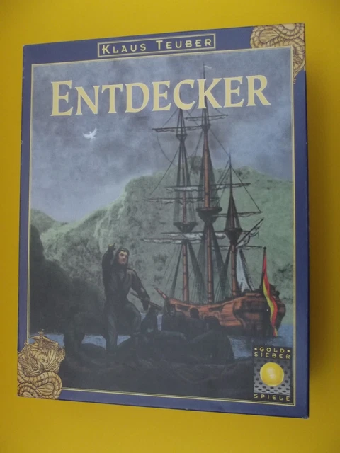 * ENTDECKER * Brettspiel von Gold Sieber Spiele, 2 bis 4 Spieler ab 10 ...