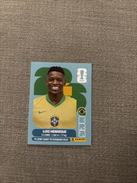 PANINI WORLD CUP 2026 Sticker Brazil Luiz Henrique BRA 12 £1.17 ...
