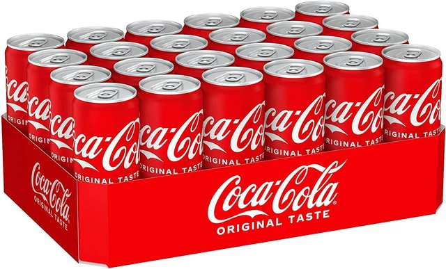 COCA-COLA SOFT DRINK Can 330 ml (Pack of 24) £24.99 - PicClick UK