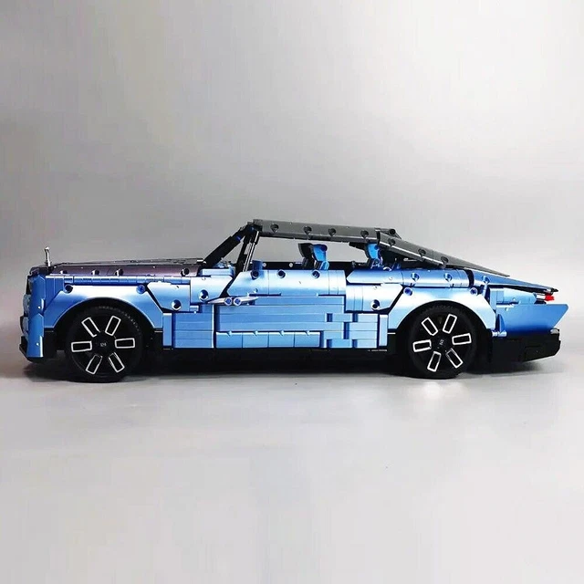 BUILDING BLOCKS MOC Coupe Super Sport Racing Car DIY Bricks Model Kids ...