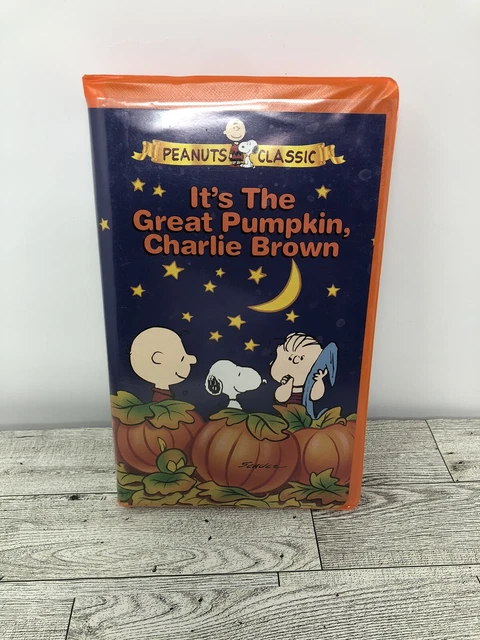 IT’S THE GREAT Pumpkin Charlie Brown Vhs Tape Peanuts Clamshell £14.94 ...