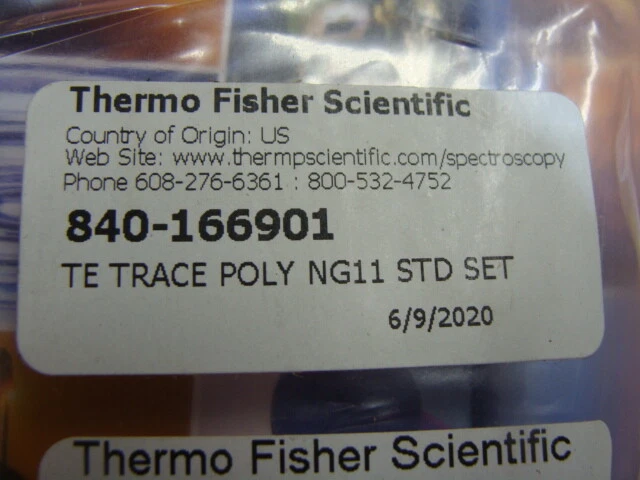 ENSEMBLE THERMO-SCIENTIFIC TRACE Poly Ng11 Std P/N 840-166901 EUR 225 ...
