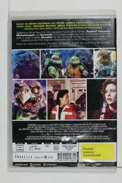 Teenage Mutant Ninja Turtles 2 Francois Chau Paige Turco 2015 Dvd Top 5748