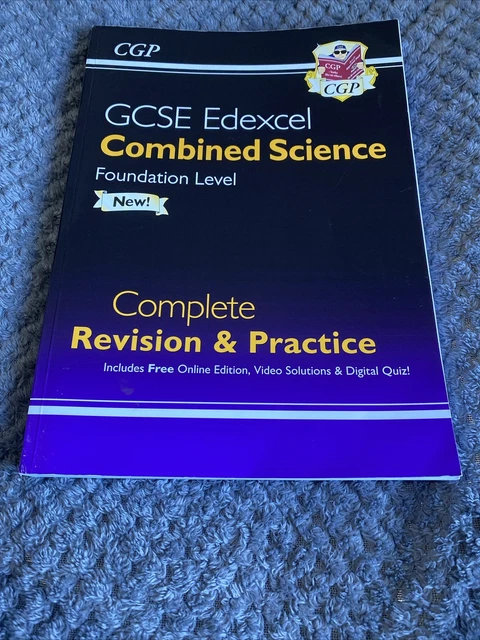 NEW GCSE EDEXCEL Combined Science Foundation Complete Revision Practice ...